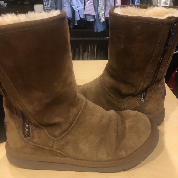 UGG | Shoes | Uggs Zipper Mid Rise Boots | Poshmark
